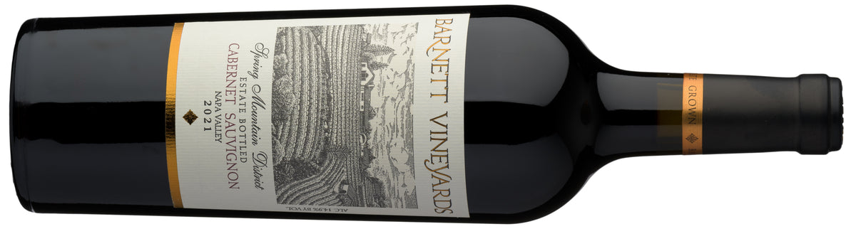 Barnett Vineyards Spring Mountain Cabernet Sauvignon 2021 (Napa Valley ...