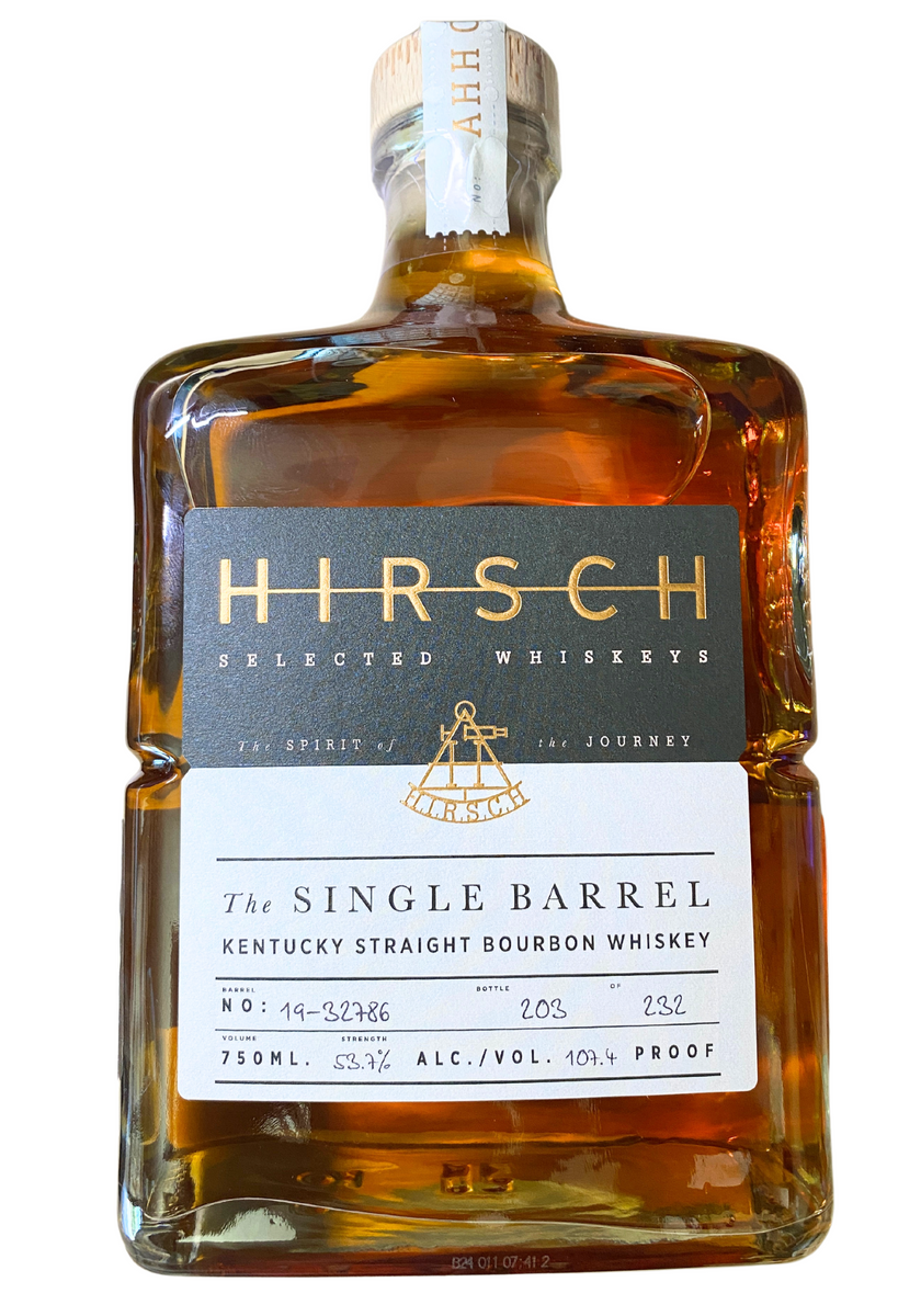 Hirsch "The Single Barrel" White Label Kentucky Straight Bourbon Whisk ...