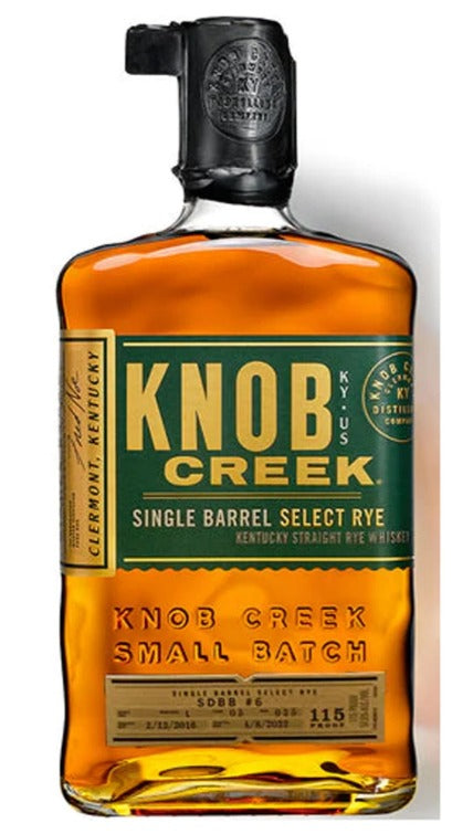 Knob Creek Single Barrel Select Rye (Clermont, Kentucky) – Artisan W&S