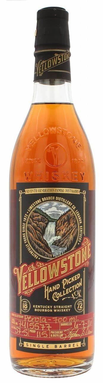 Yellowstone Hand Picked Collection Single Barrel Kentucky Straight Bou ...