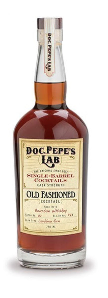 Doc Pepe's Lab Bourbon Old Fashioned Cocktail 750 mL - – Artisan W&S