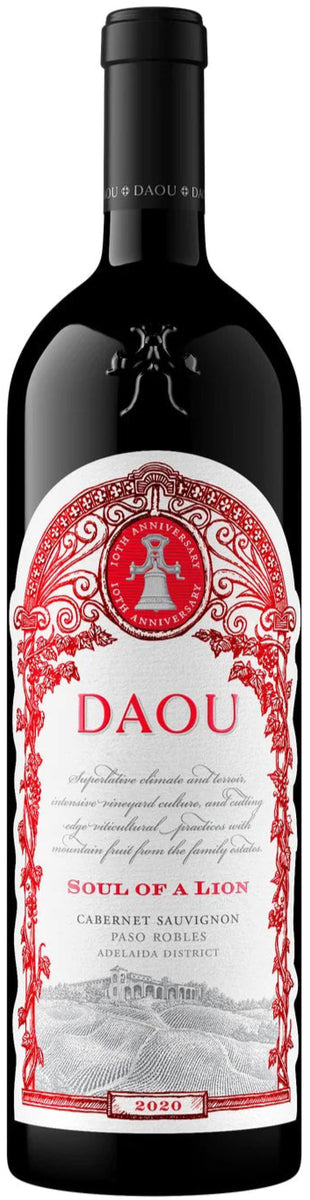 DAOU Estate "Soul of a Lion" Cabernet Sauvignon 2021 (Paso Robles, Cal ...